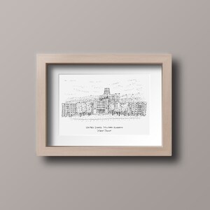 United States Military Academy - West Point - the Plain - Stipple Art ...