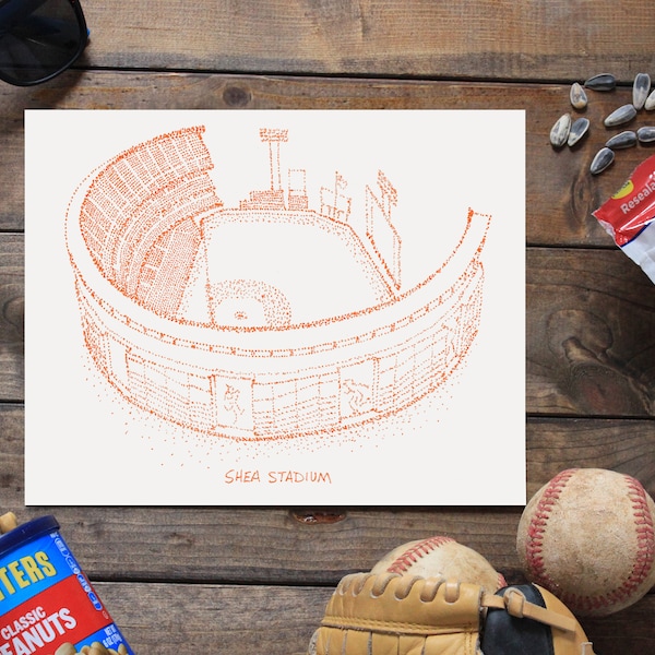 Shea Stadium - Etsy