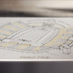 Memorial Stadium - Faurot Field - Missouri Tigers - MIZZOU - Stipple ...