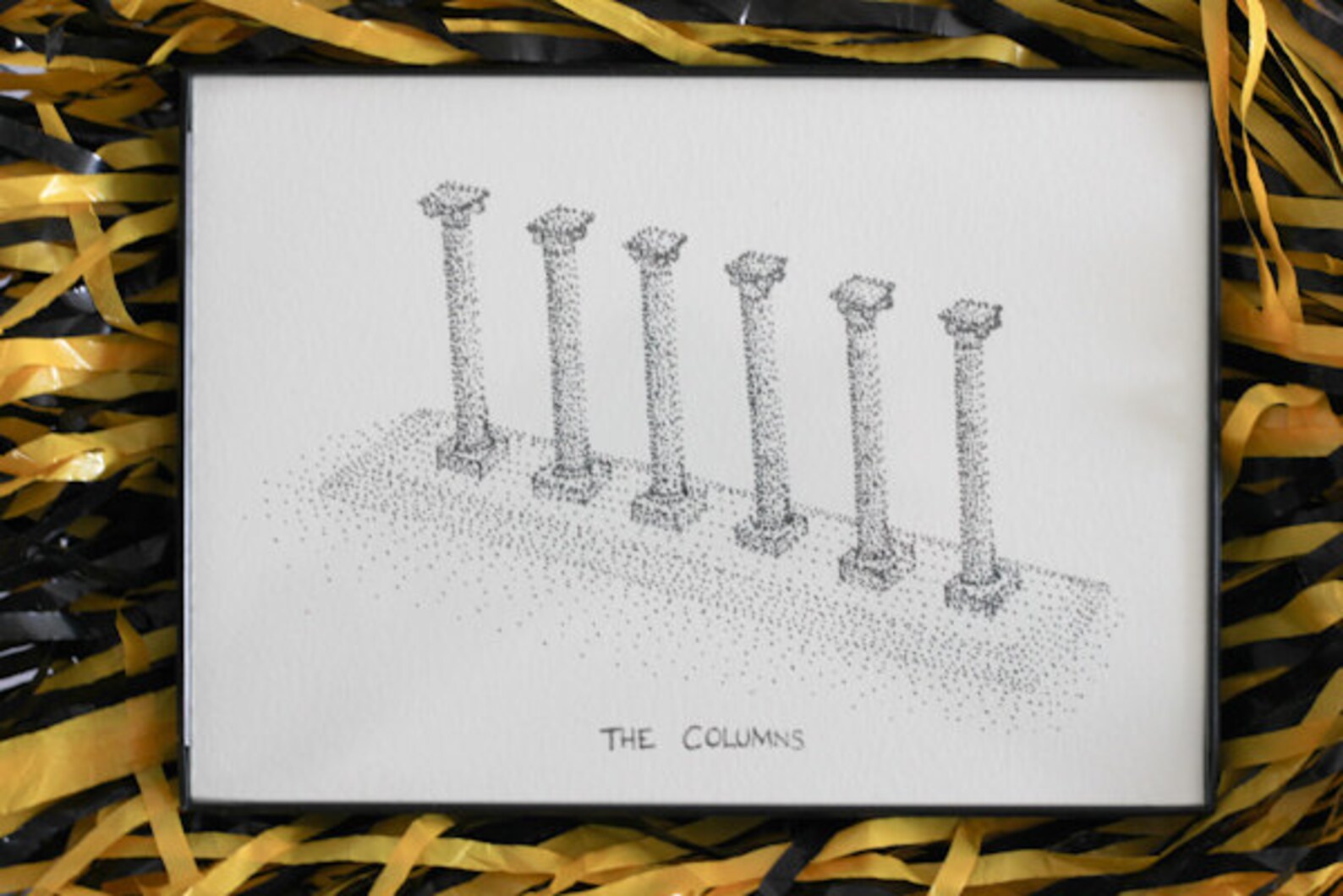 Mizzou Architecture Series: the Columns | Etsy