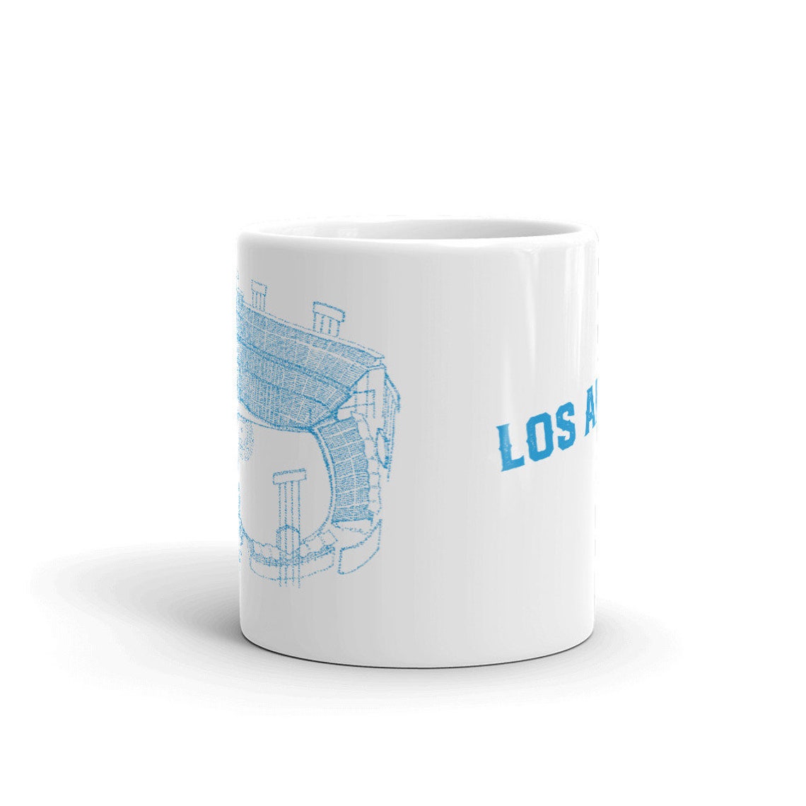 Dodger Stadium Los Angeles Dodgers Stipple Art Mug - Etsy