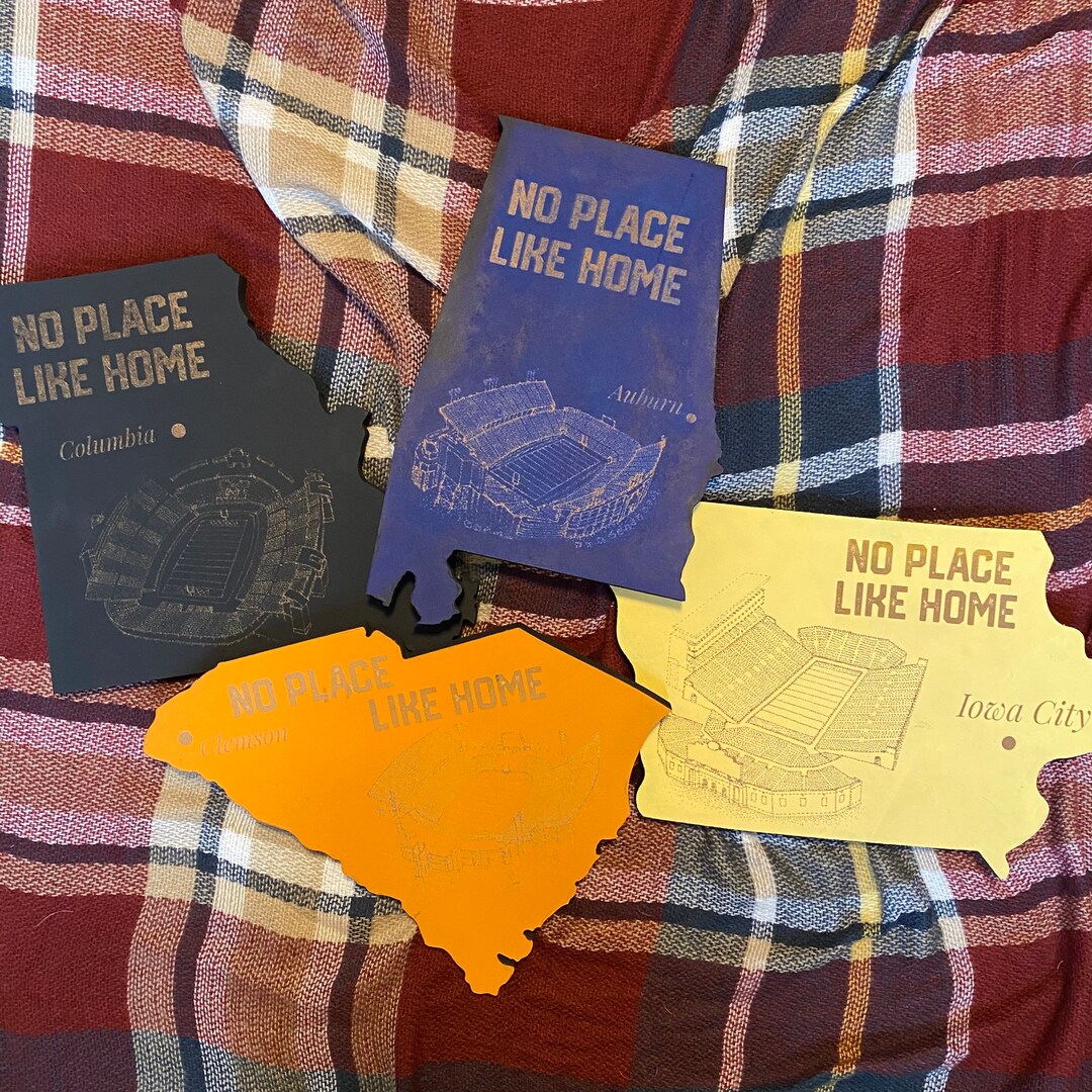 College Football Team of Your Choice State Cut Out Stipple Art Georgia ...