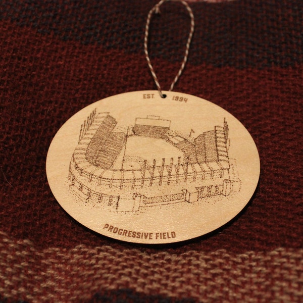 Progressive Field Ornament - Etsy