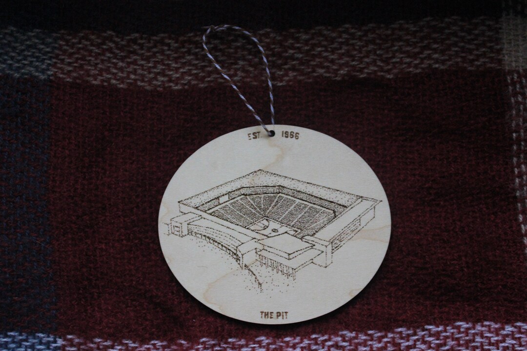 The Pit - New Mexico - Lobos - Stipple Drawing Ornament - Lobos ...