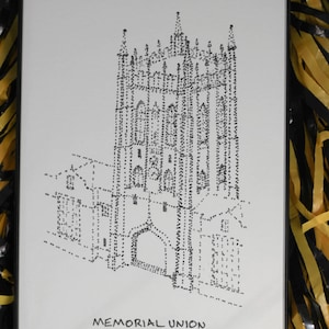 Mizzou Architecture Series: Memorial Union - Etsy
