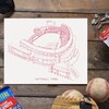 Arrowhead Stadium Kansas City Stipple Drawing Football Art Kansas City ...