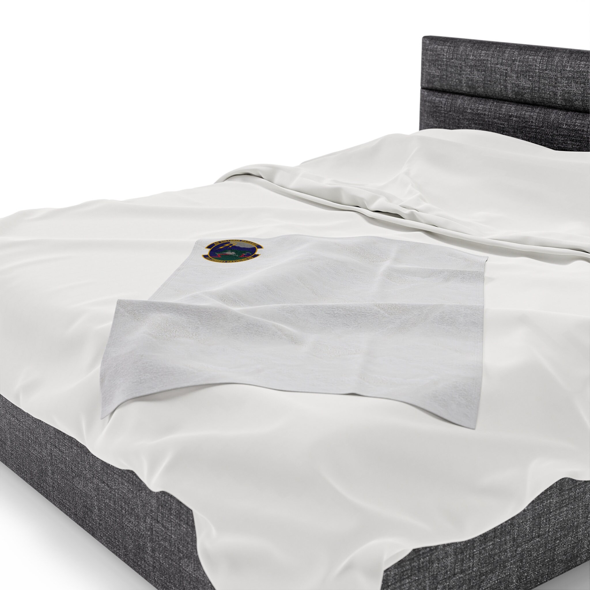 6 CTS Squadron White Baby Blanket - Etsy