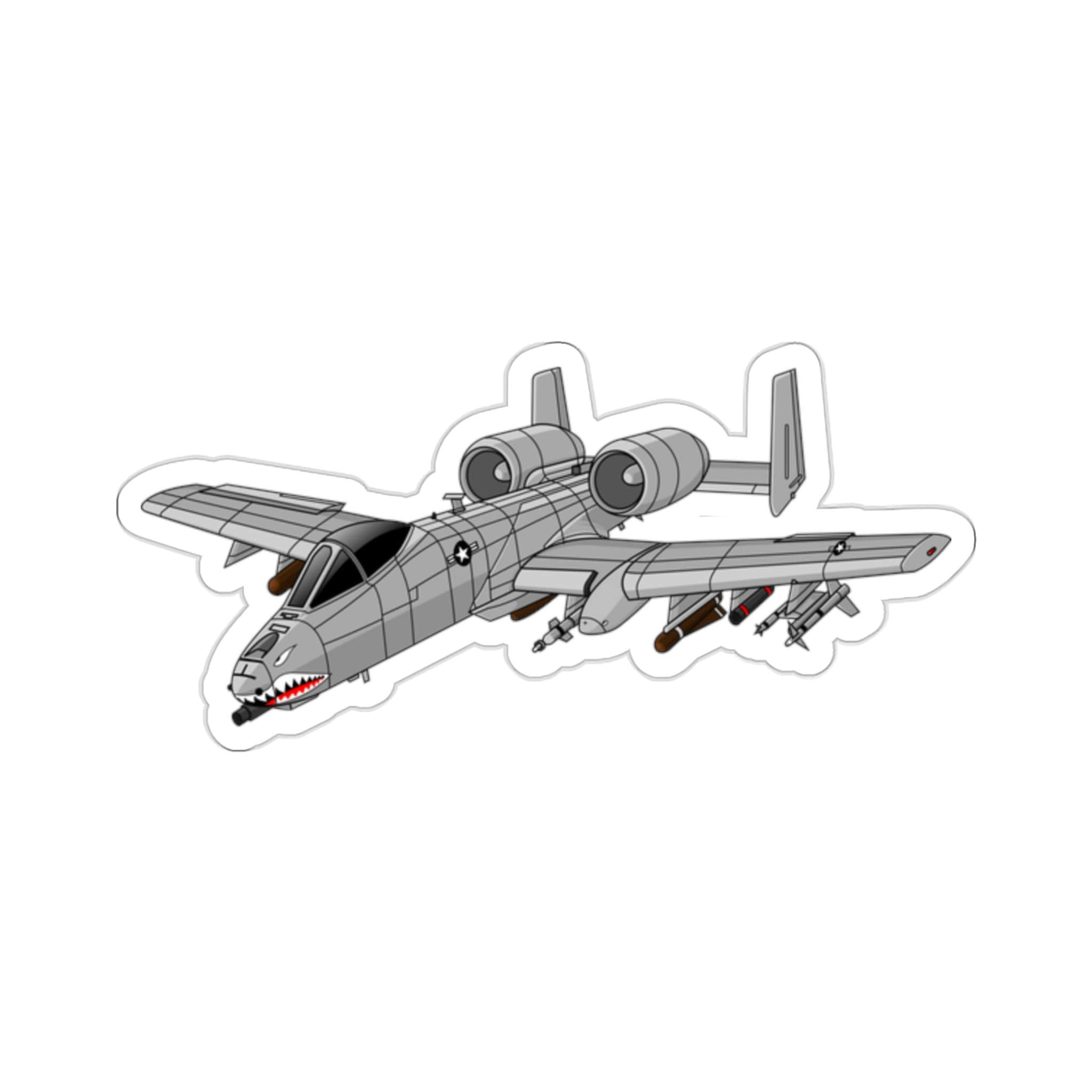 A-10 Sticker | A-10 Warthog Sticker | Aviation Sticker | Military ...