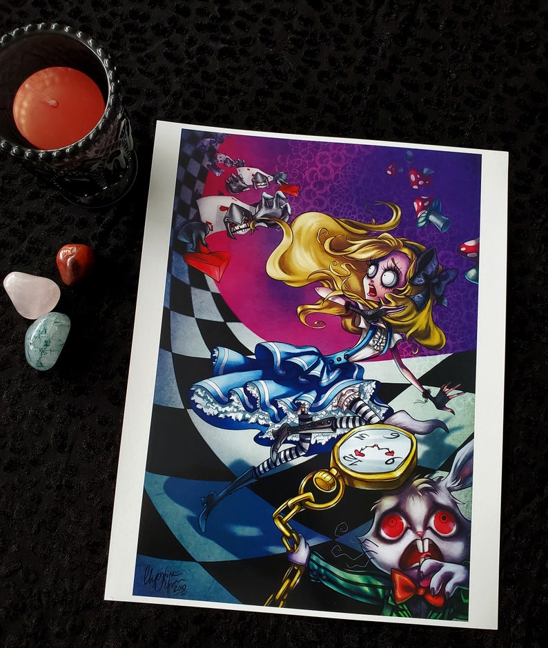 Run Alice Run Art Print - Etsy