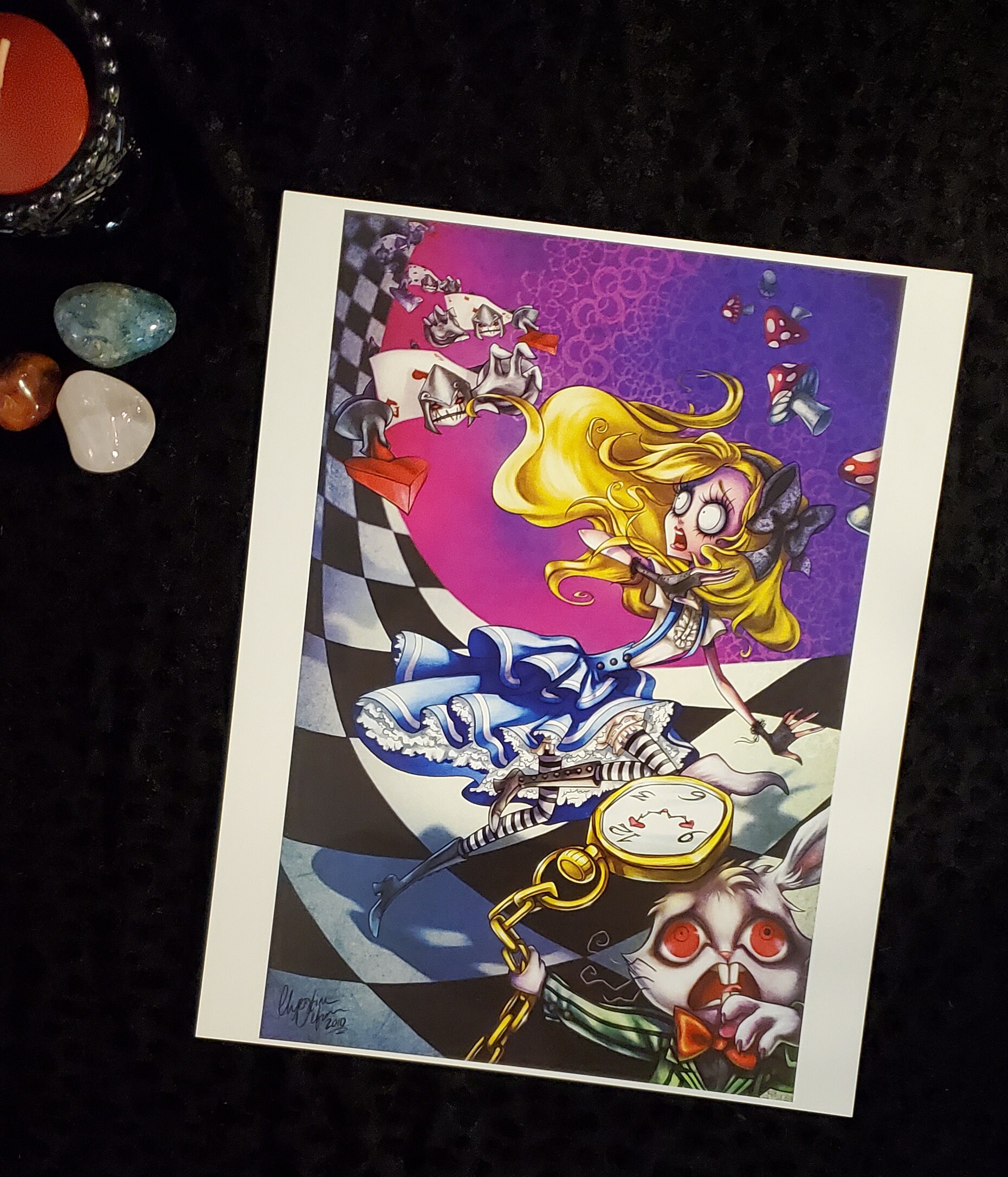 Run Alice Run Art Print - Etsy