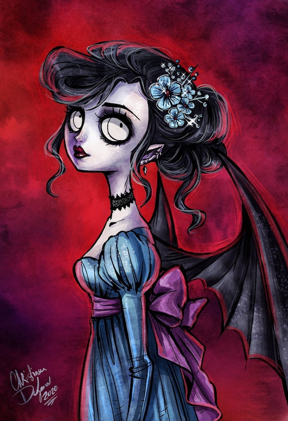 Beautiful Vampire Art