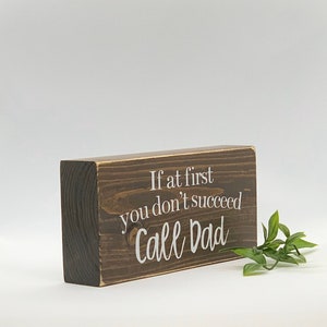 If at First You Don't Succeed Call Dad/gifts for Dad From Son/gift for ...