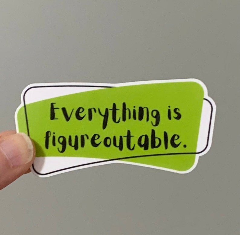 Everything is Figureoutable/small Wood Signs/funny Wooden - Etsy