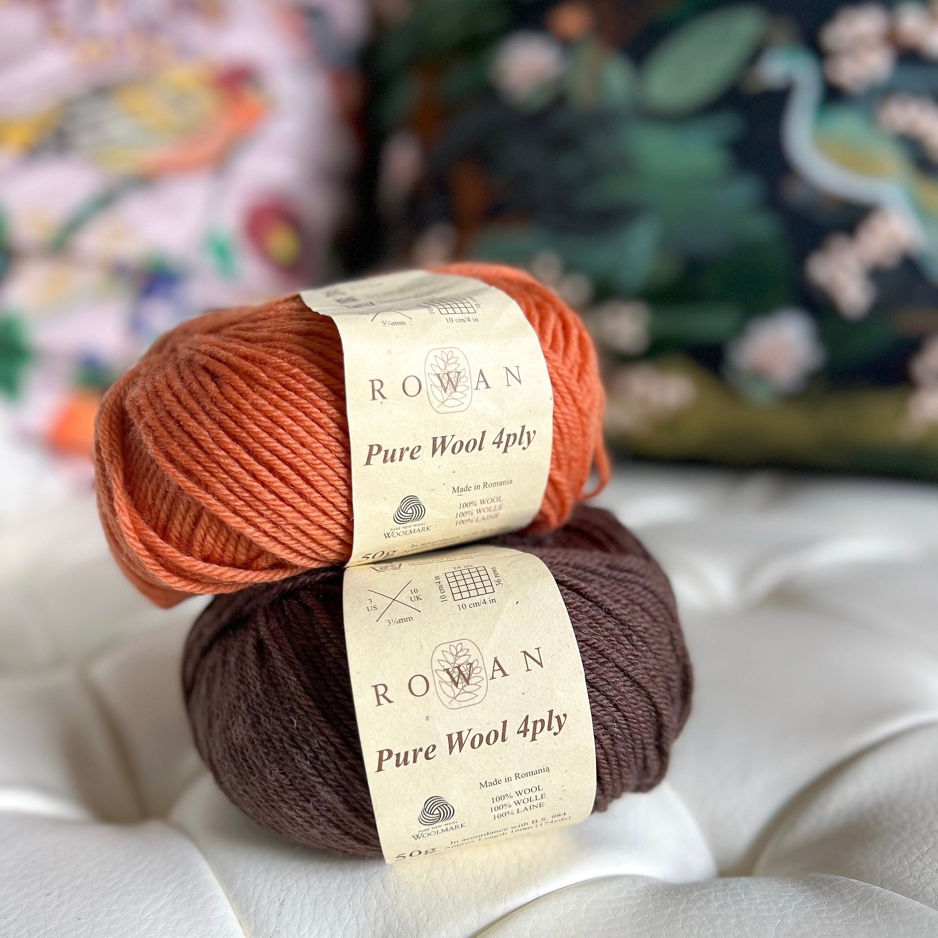 Rowan pure wool 4 ply store