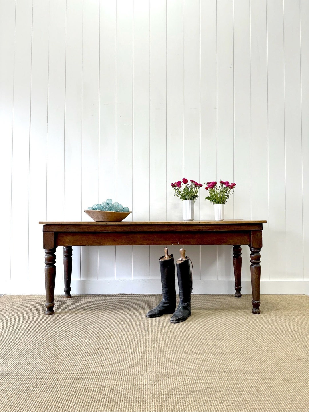 An Antique 6ft Dining Server or Console Table - Etsy