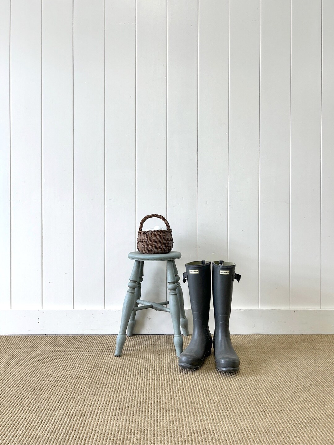 A Painted Victorian Wooden Stool - Etsy