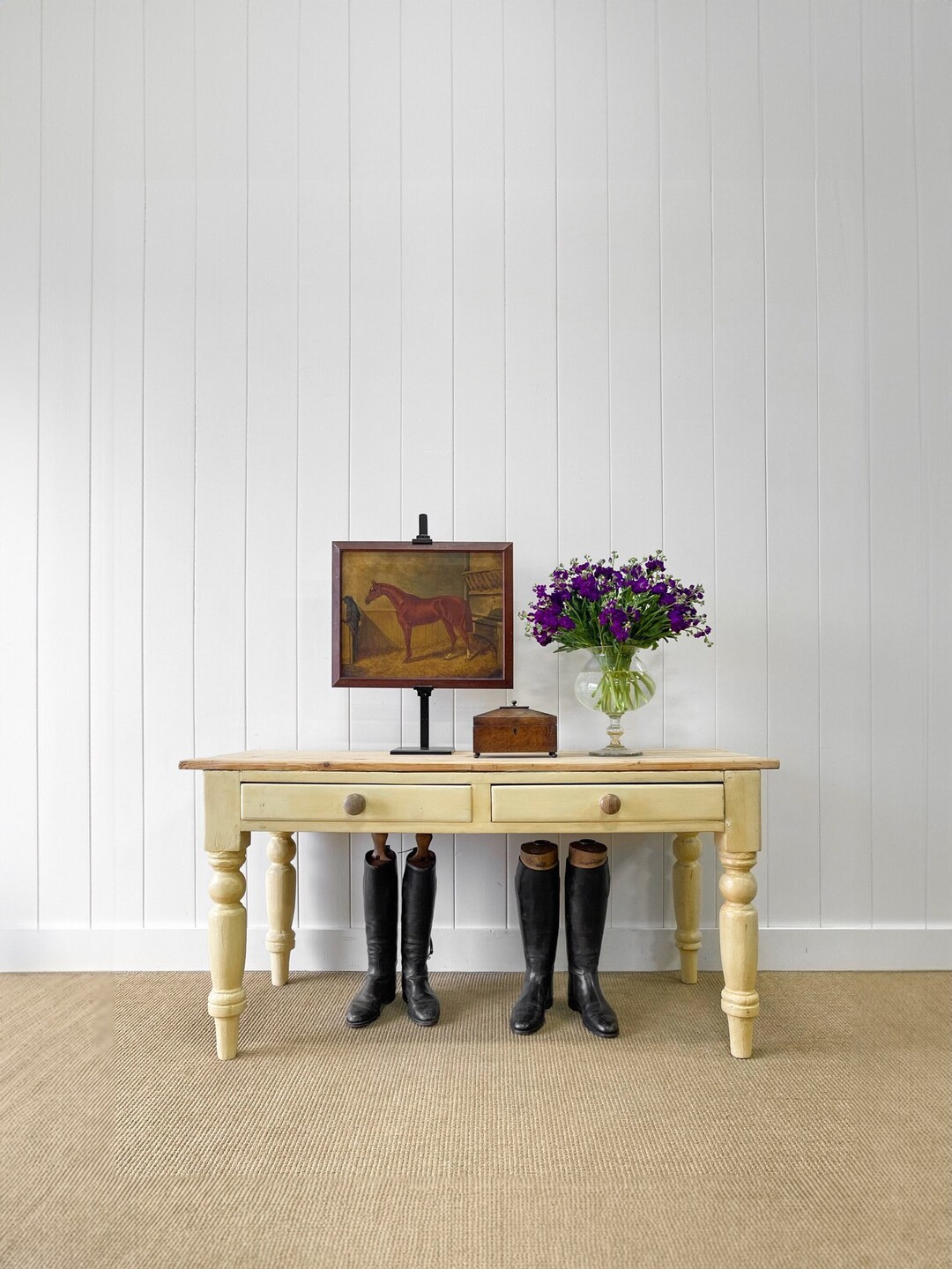 An Antique English 5ft Dining Server or Console Table - Etsy