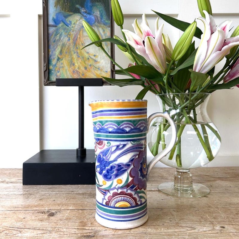 Vintage Poole Pottery Jug - Etsy