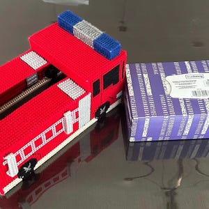 Fire Engine Tissue Cover Box. Perfect Gift for Firefighter Kids Room - Etsy