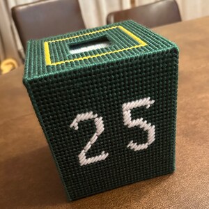 Handmade Football Tissue Cover Box - Etsy
