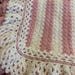 Pink and White Ruffle Blanket - Etsy