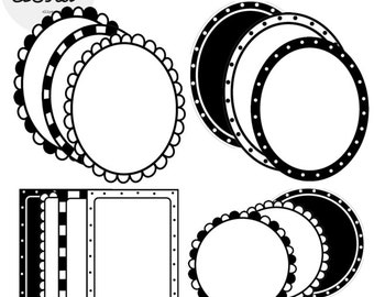 Doodle Frames | Etsy