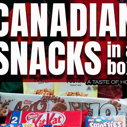The Ultimate Canadian Snack Box Canada Care Package - Etsy