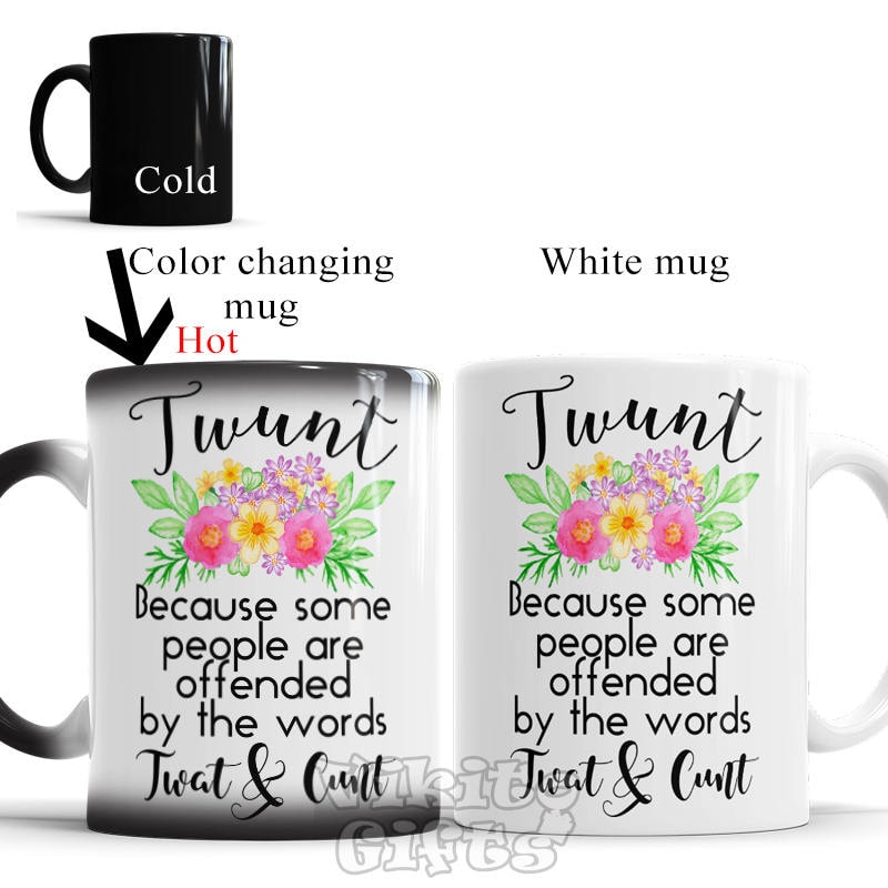 Twunt Coffee Mug Funny Mature Gift Adult Twat Cup Color - Etsy UK