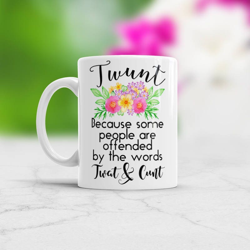 Twunt Coffee Mug Funny Mature Gift Adult Twat Cup Color - Etsy UK