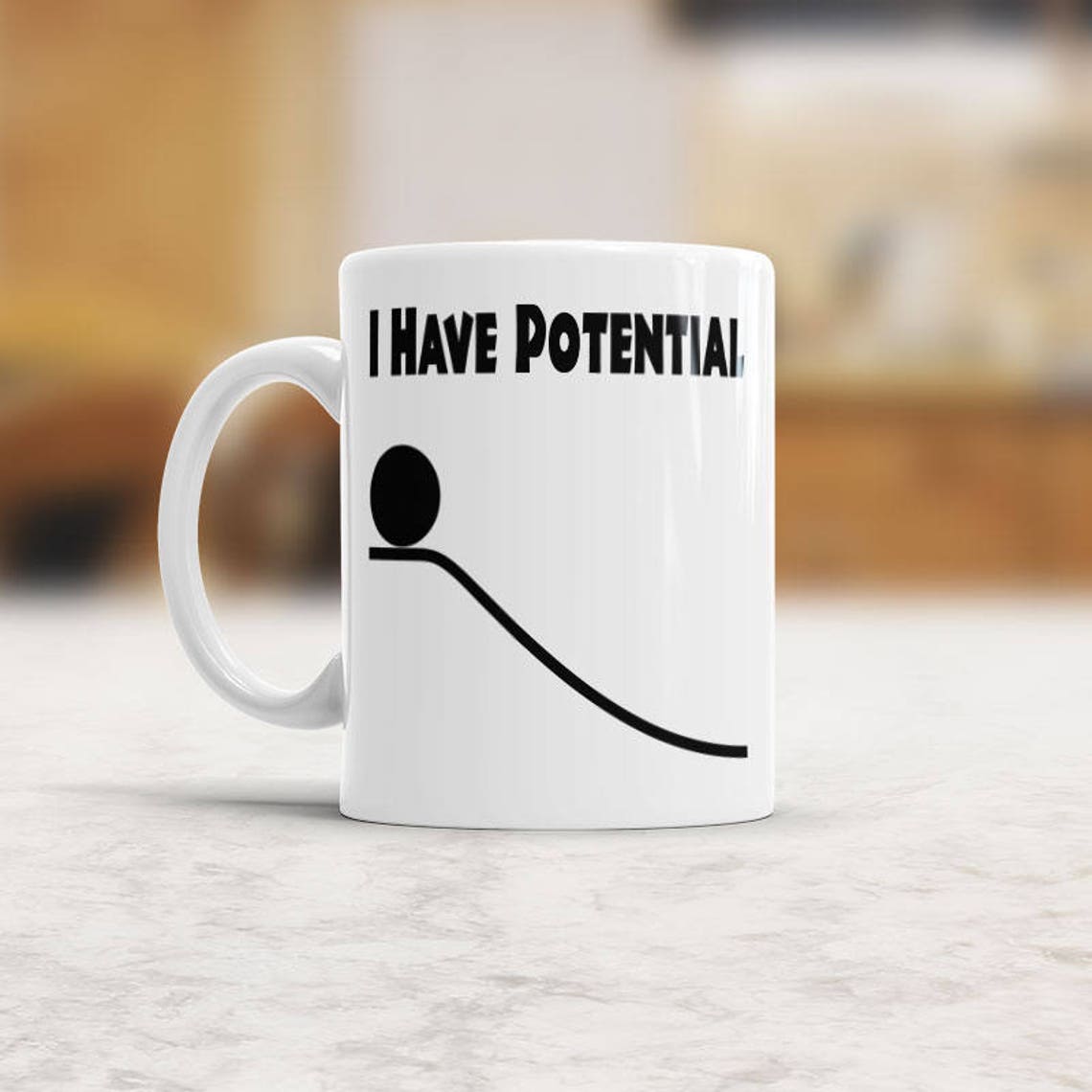 Physics Gift I Have Potential Mug Energy Coffee Mug for - Etsy