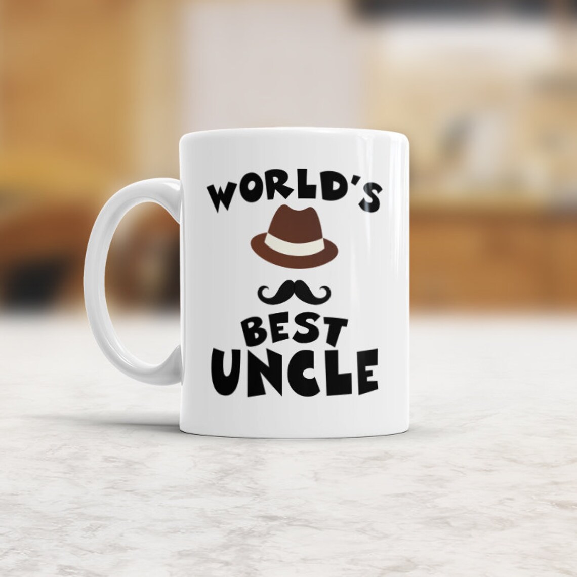 Worlds Best Uncle Mug Gifts for Uncle From Toddler Color - Etsy