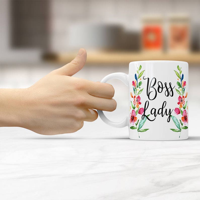 Boss Lady Mug Boss Coffee Mug Gift for Boss Lady Funny - Etsy