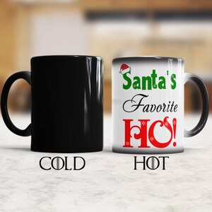Santa's Favorite Ho, Funny Christmas Coffee Mug, Christmas Gift, Coffee ...