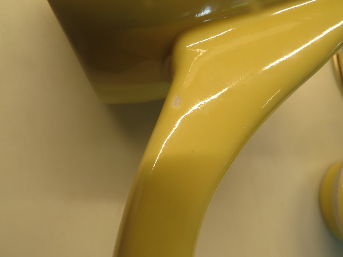 Vintage 1950's Hall China Canary Yellow Tea Pot W/cozy - Etsy