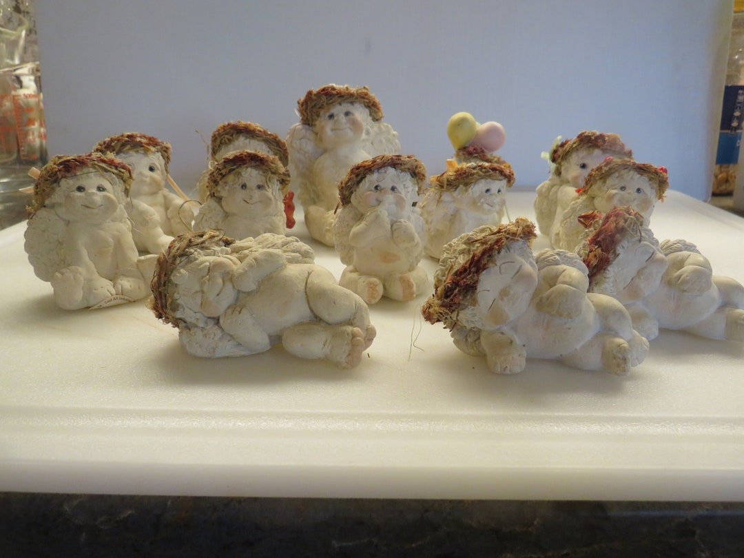 Vintage Mixed Lot Cast Art/1 Large/12 Smaller/3 1/2x2 1/2 // - Etsy