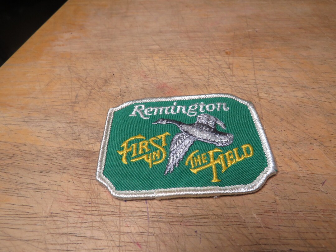 Vintage Remington Arms First in the Field Jacket Patch - Etsy
