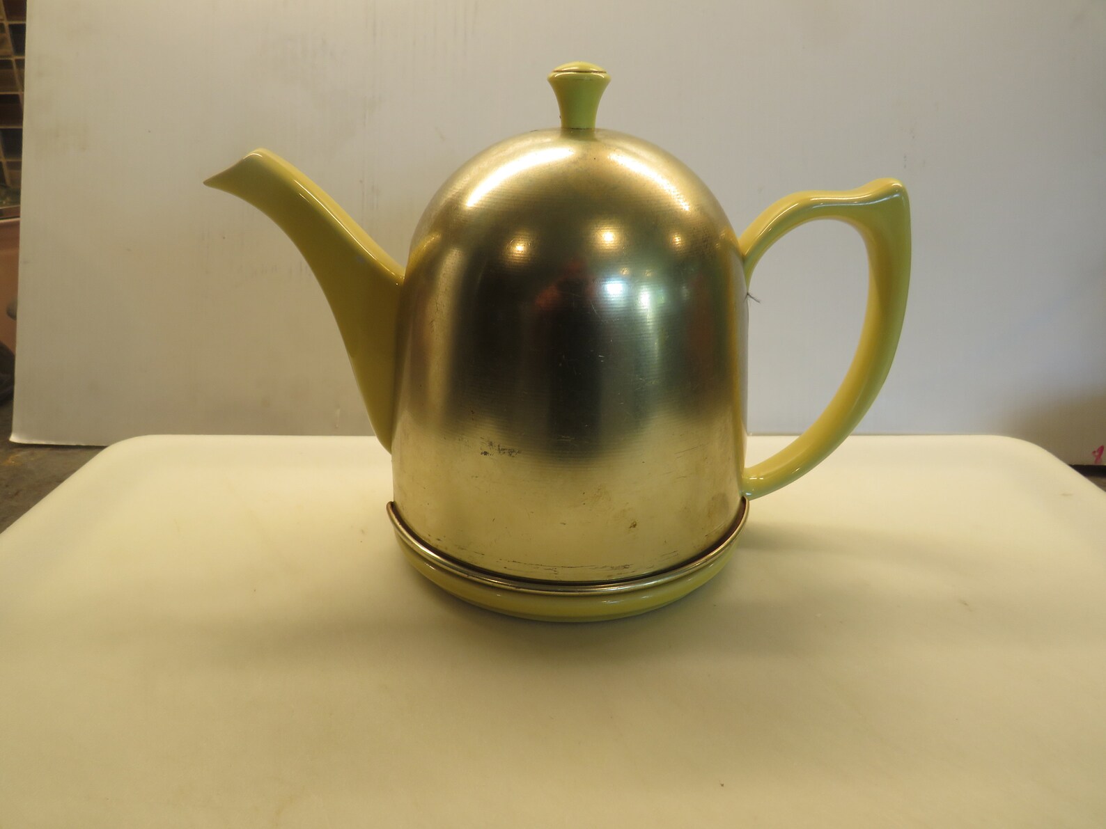 Vintage 1950's Hall China Canary Yellow Tea Pot W/cozy - Etsy
