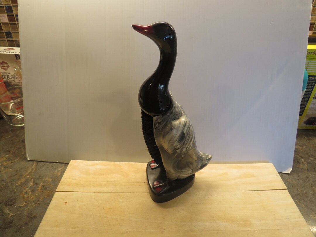 Vintage Hard Plastic Clothes Bird Brush by Swank 11 1/2" Tall 1950's - Etsy