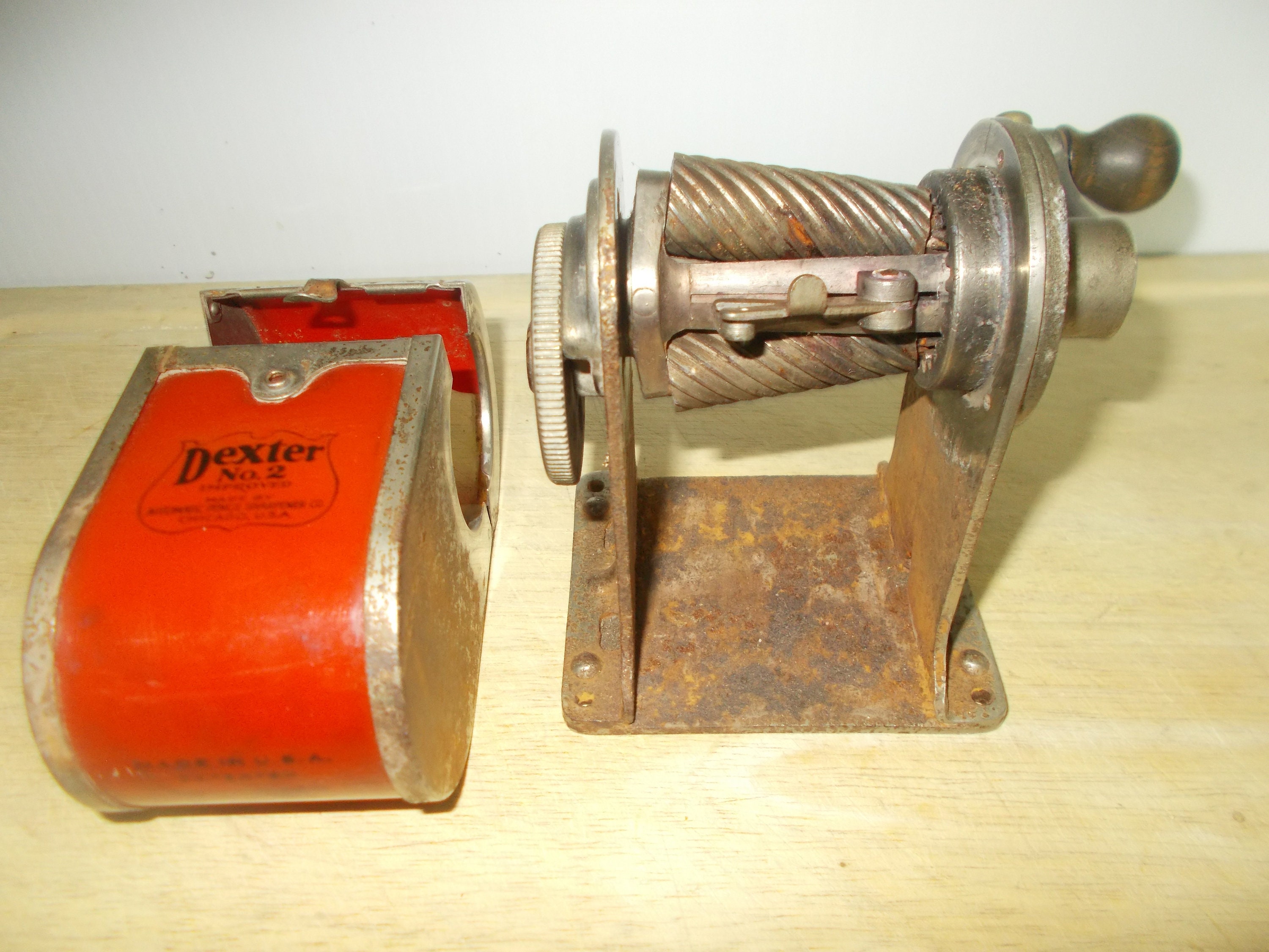 Vintage 1920's Dexter No. 2 Pencil Sharpener - Etsy