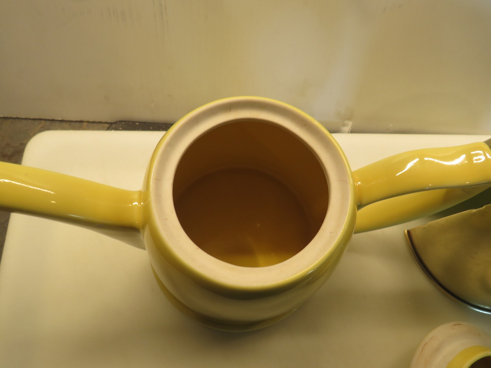 Vintage 1950's Hall China Canary Yellow Tea Pot W/cozy - Etsy