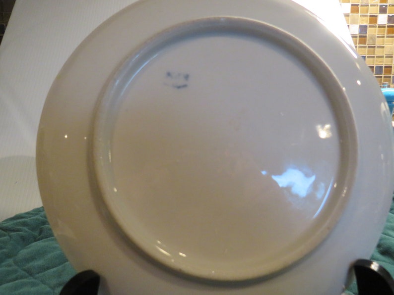 Antique Yellow Rose Plate 8 - Etsy