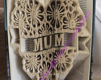 Cut & Fold Book Folding Pattern Mum IN HEART 551 Pages New | Etsy