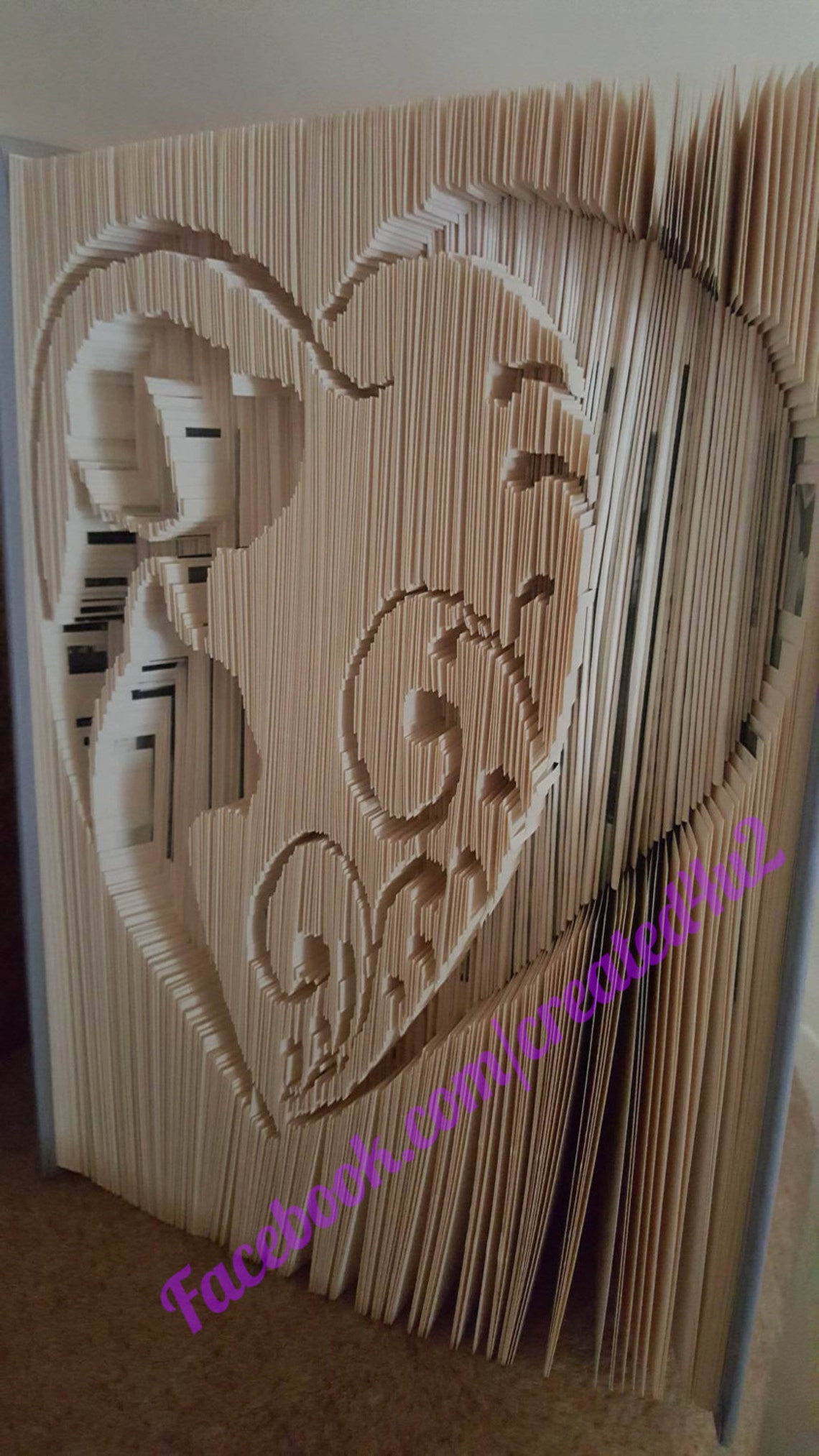 Cut & Fold Book Folding Pattern PETS in HEART 521 Pages With - Etsy