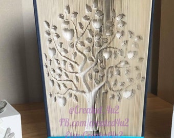 Family Tree Multilayer Book Folding Pattern - Etsy
