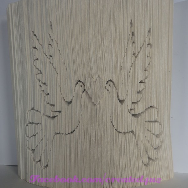 Dove Book Fold - Etsy
