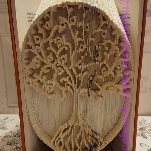 Family Tree Multilayer Book Folding Pattern - Etsy