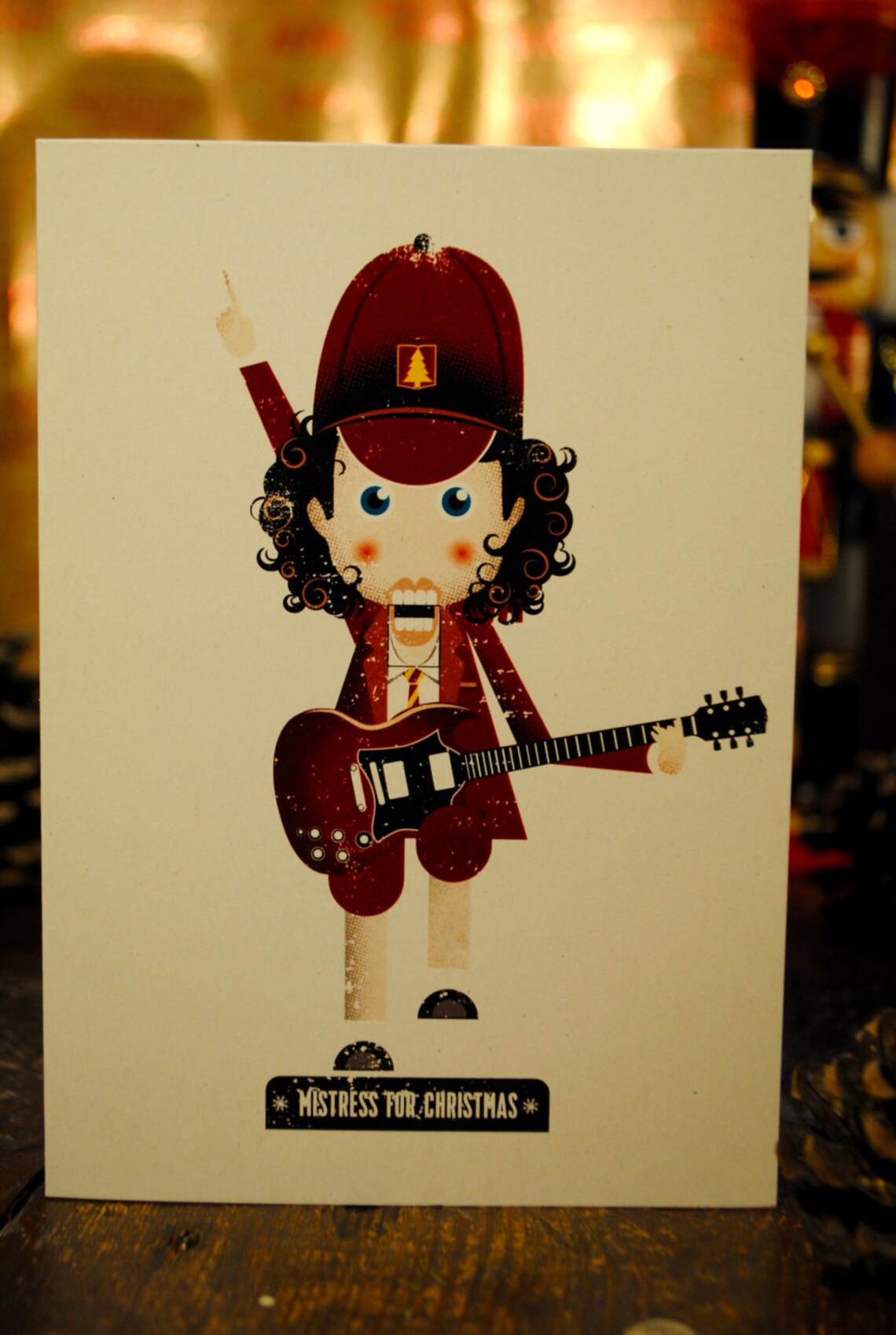 Mistress for Christmas Angus Young AC/DC Nutcracker - Etsy