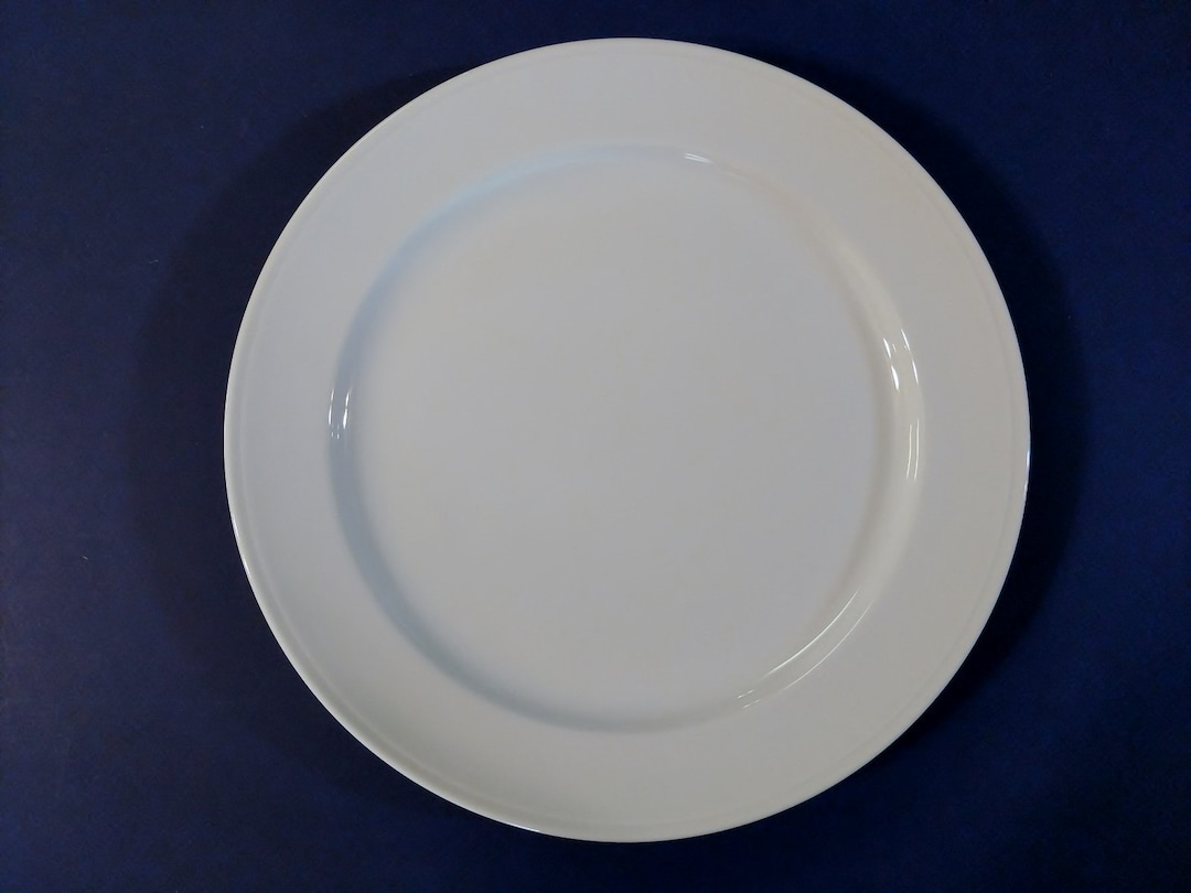 FURSTENBERG (west Germany) - Dinner Plate - Simplistic White - Seit ...