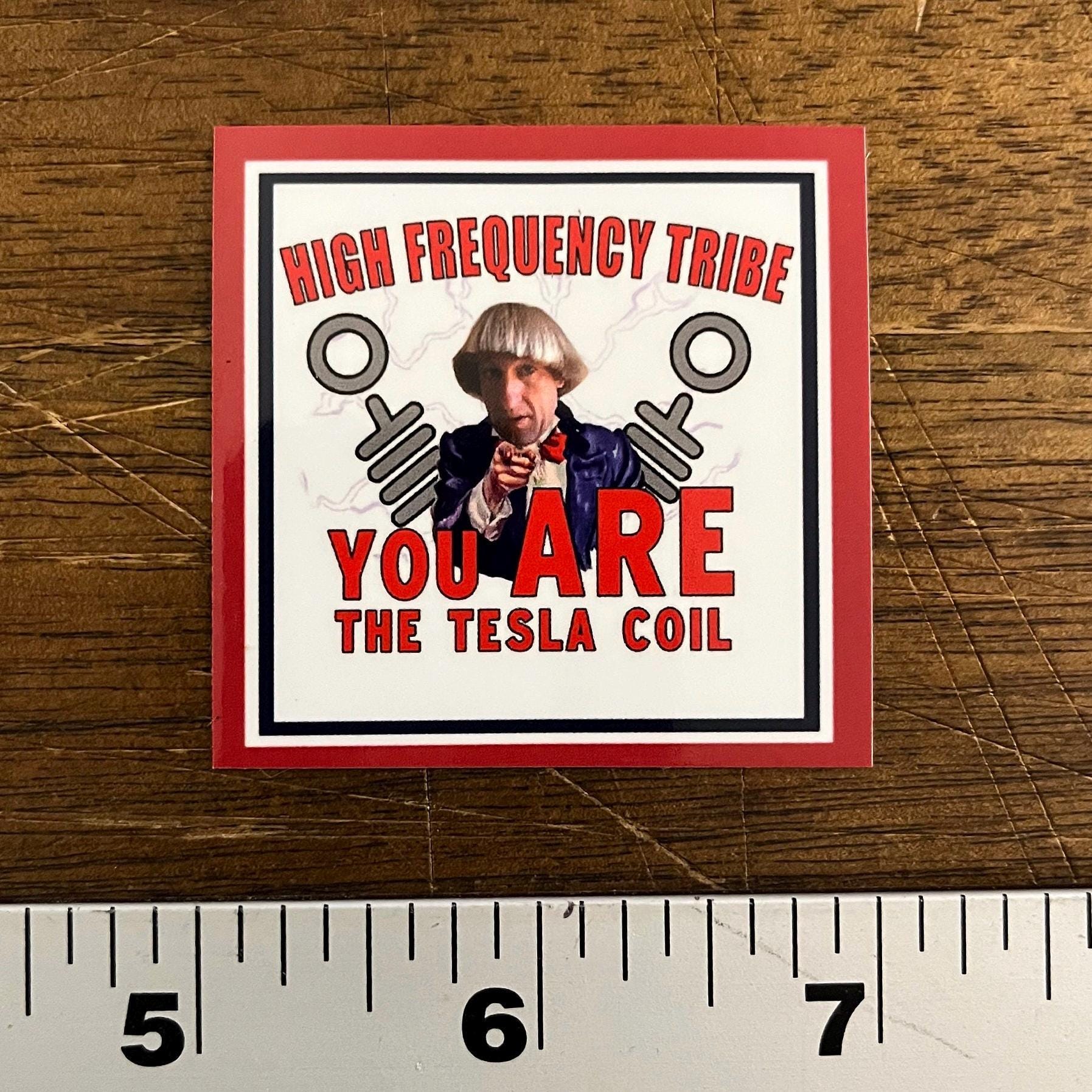 You Are the Tesla Coil, 3 Sticker Pack - Etsy