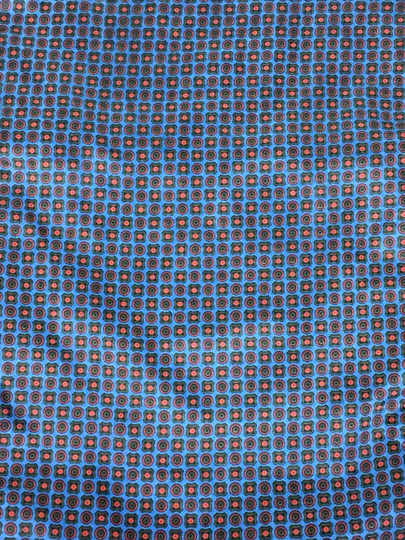 1960’s Sammy Men’s Vintage Wool Acetate Design Printe… - Gem